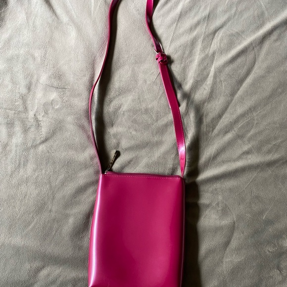 Beijo | Bags | Beijo Classic Cross Body Pink Patent Purse | Poshmark
